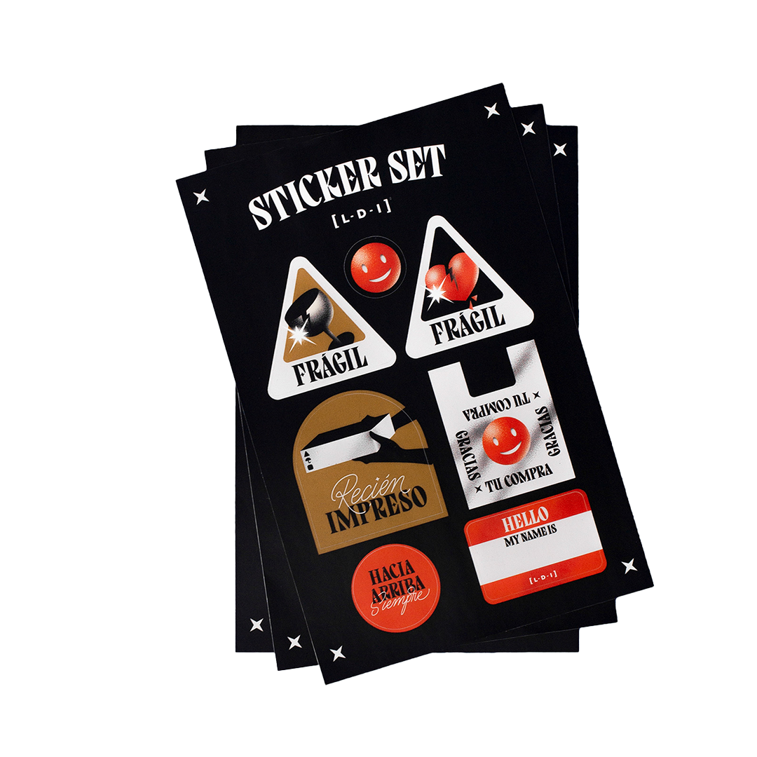 Stickers en Planilla – [ L-D-I ] Laboratorio de Impresión